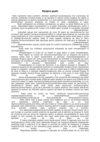 Pestii reprezinta clasa (conform ultimelor clasificari-supraclasa)cea ...