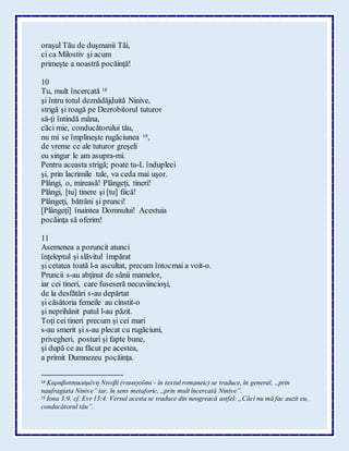Sfântul Roman Melodul - Despre profetul Iona şi despre pocăinţa cetăţii ...