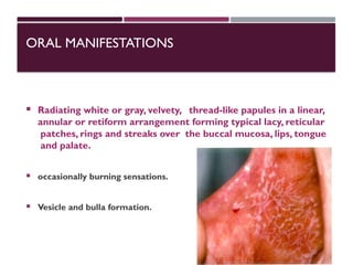 Desquamative gingivitis types and management | PPTX