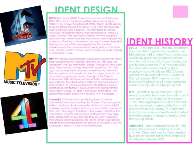 purposes of an ident | PPT