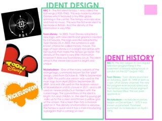 purposes of an ident | PPT