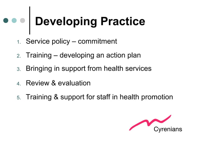 Health Promotion for People Experiencing Homelessness: What Workers Can ...