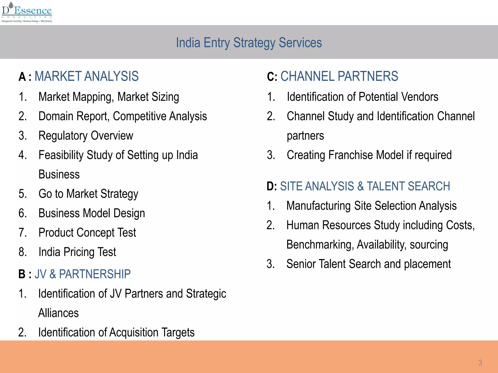 INDIA ENTRY STRATEGY | PDF