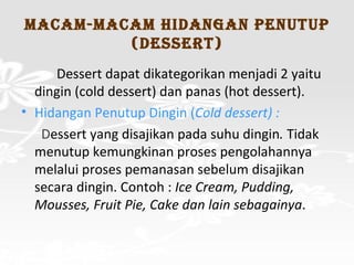 Dessert | PPT