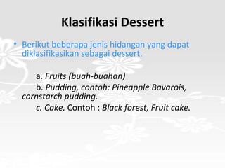 Dessert | PPT