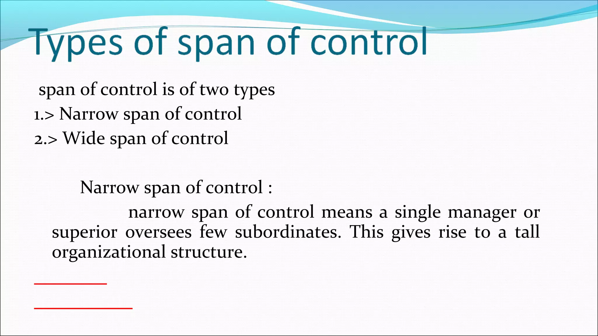 span of control, centralization, decentralization | PPT