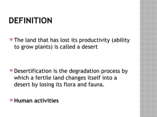 Dessertificationm ........................pptx