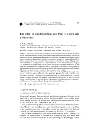 Dessication near trees cameron 01 | PDF