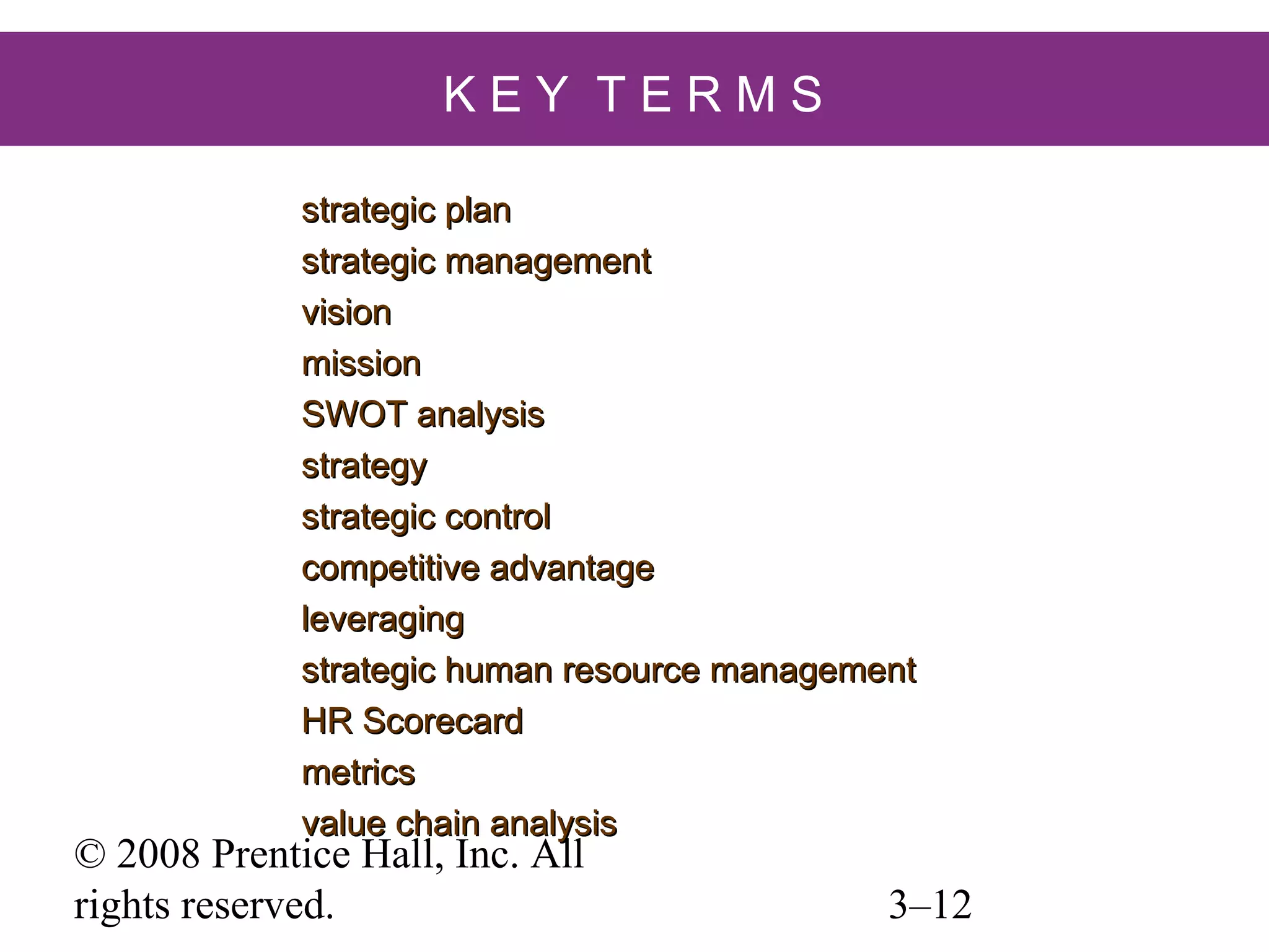 HRM Dessler CH# 03 | PPT