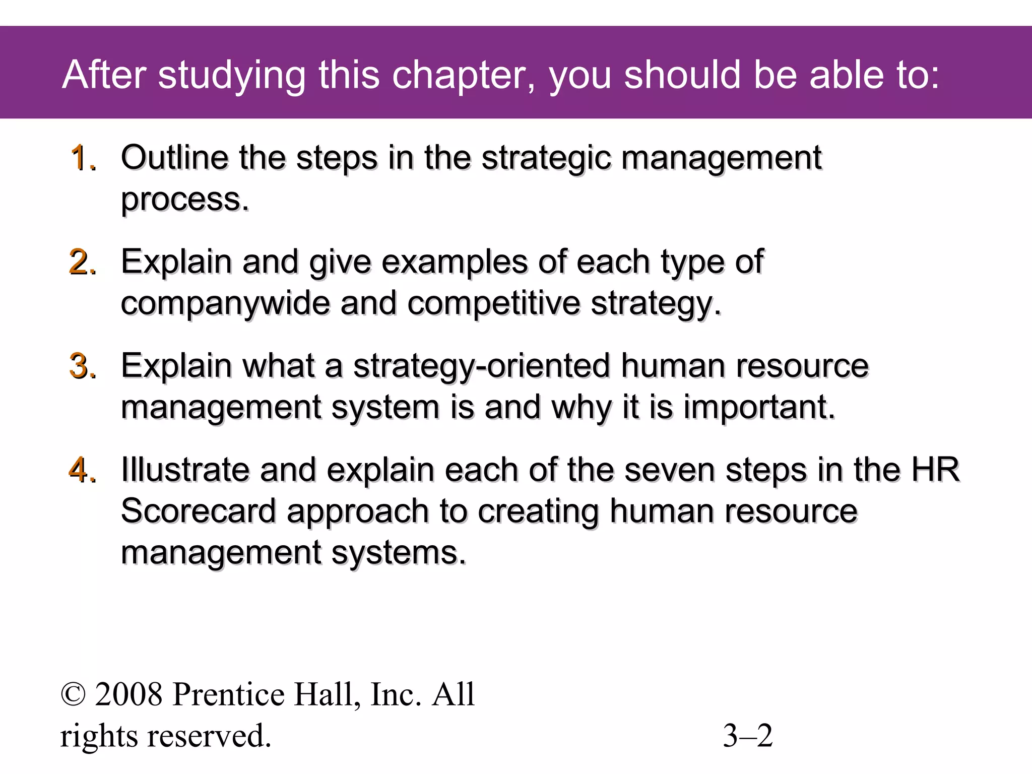 HRM Dessler CH# 03 | PPT