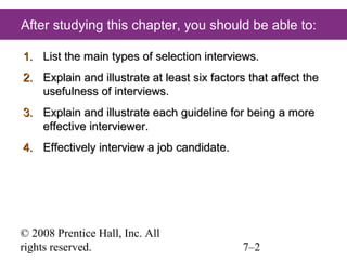 HRM Dessler CH# 07 | PPT