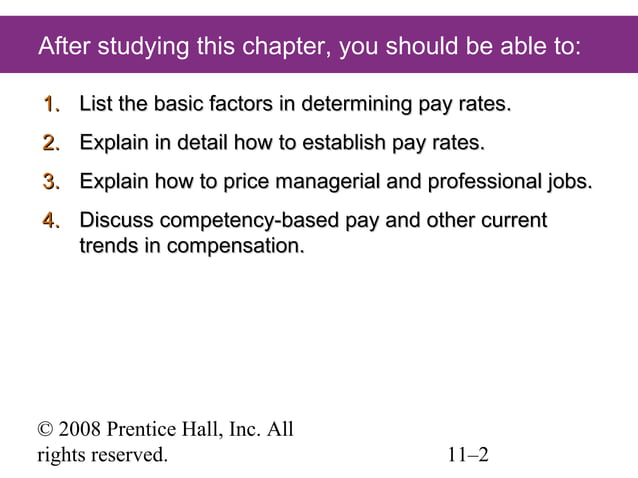 HRM Dessler CH# 11 | PPT