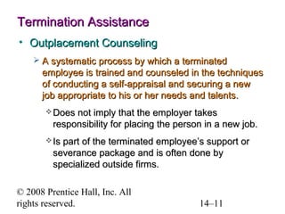 HRM Dessler CH# 14 | PPT