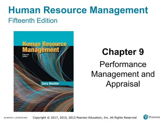 Human Resource Management Chapter 9: Performance Management and Appraisal | PPTX