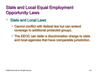 Dessler ch 02-equal opportunity and the law | PPT