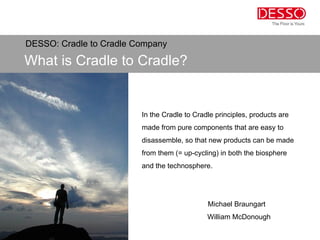Desso, S. kranendijk, Cradle to Cradle | PPT