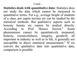 DES STAT-DEFINTION.pptx-discriptive statistics as part of economics | PPTX