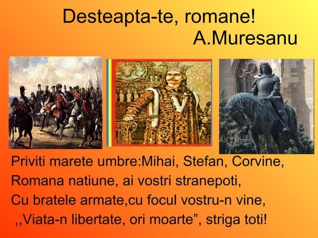 Imnul Romaniei_prezentare Alex | PPT