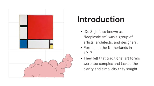Presentation on De Stijl art's Manifesto V | PDF