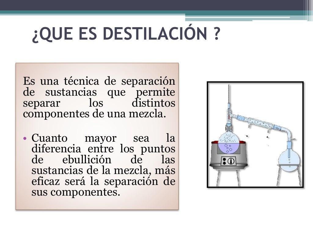 Destilación