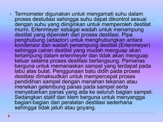 Destilasi || farmakognosi | PPT