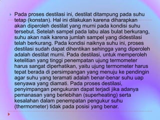 Destilasi || farmakognosi | PPT