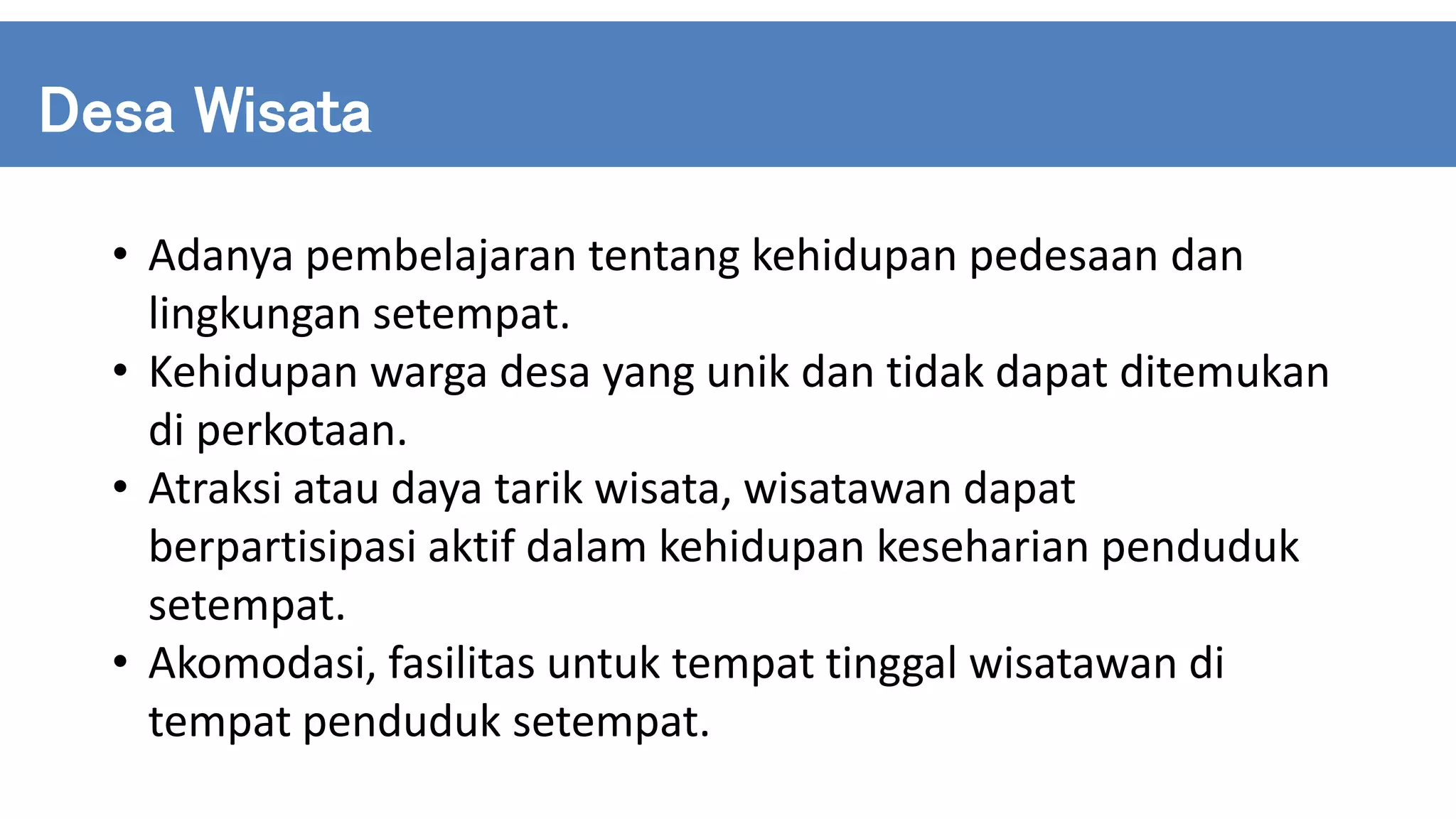 Destinasi Wisata Jogja di Desa Wisata Tinalah | PPTX