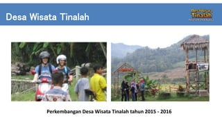 Destinasi Wisata Jogja di Desa Wisata Tinalah | PPTX