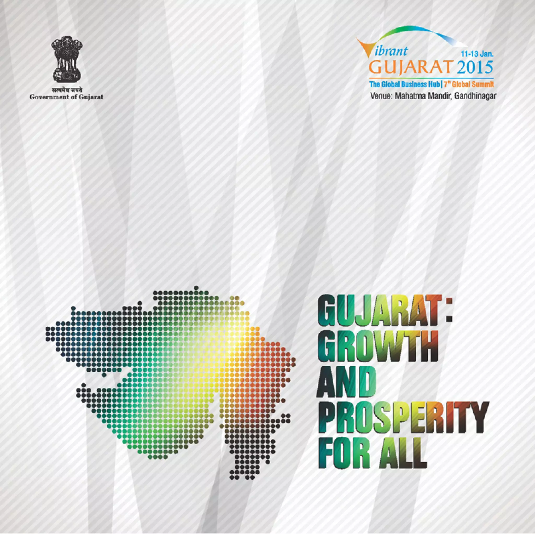 Vibrant Gujarat Summit profile for destination in Gujarat | PDF