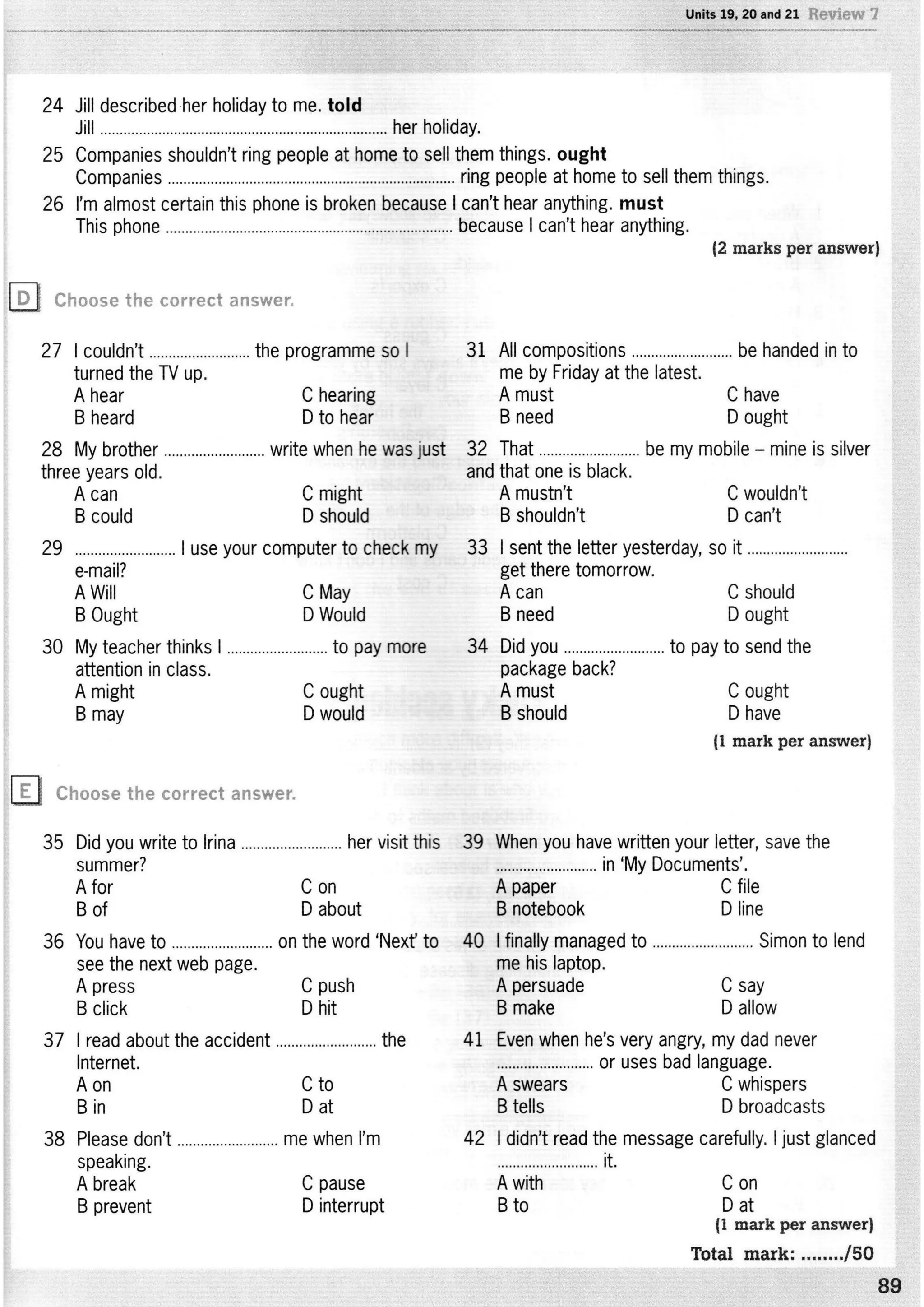 Destination b1 with answer key MacMillan | PDF