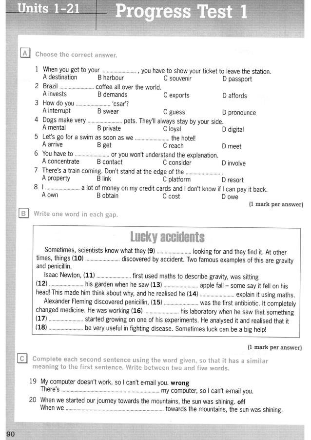 Destination b1 with answer key MacMillan | PDF