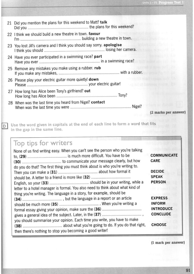 Destination b1 with answer key MacMillan | PDF
