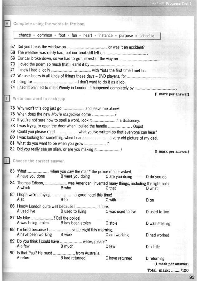 Destination b1 with answer key MacMillan | PDF