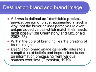 Destination brand molecule | PPT