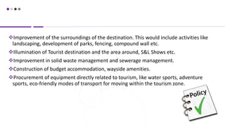 Destination development policies for alternative tourism | PPTX