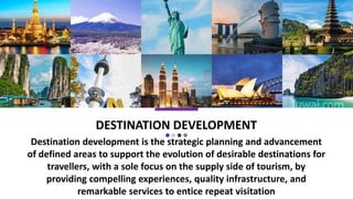 Destination development policies for alternative tourism | PPTX