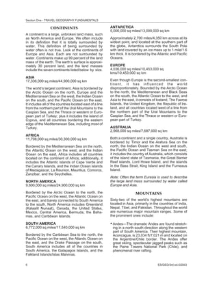 Destination geography for travel and tourism | PDF