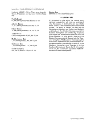 Destination geography for travel and tourism | PDF