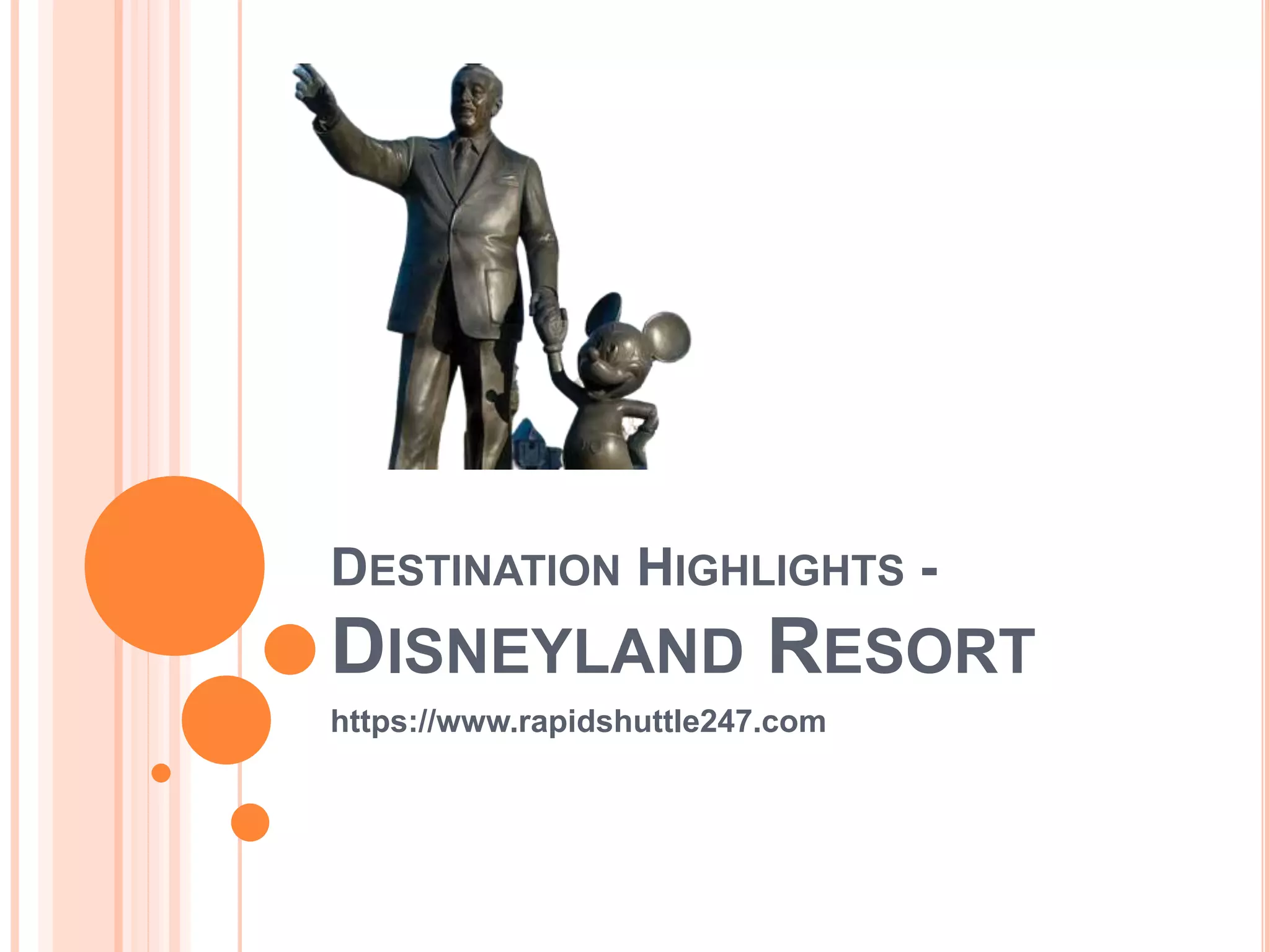 Destination highlights disneyland | PPT