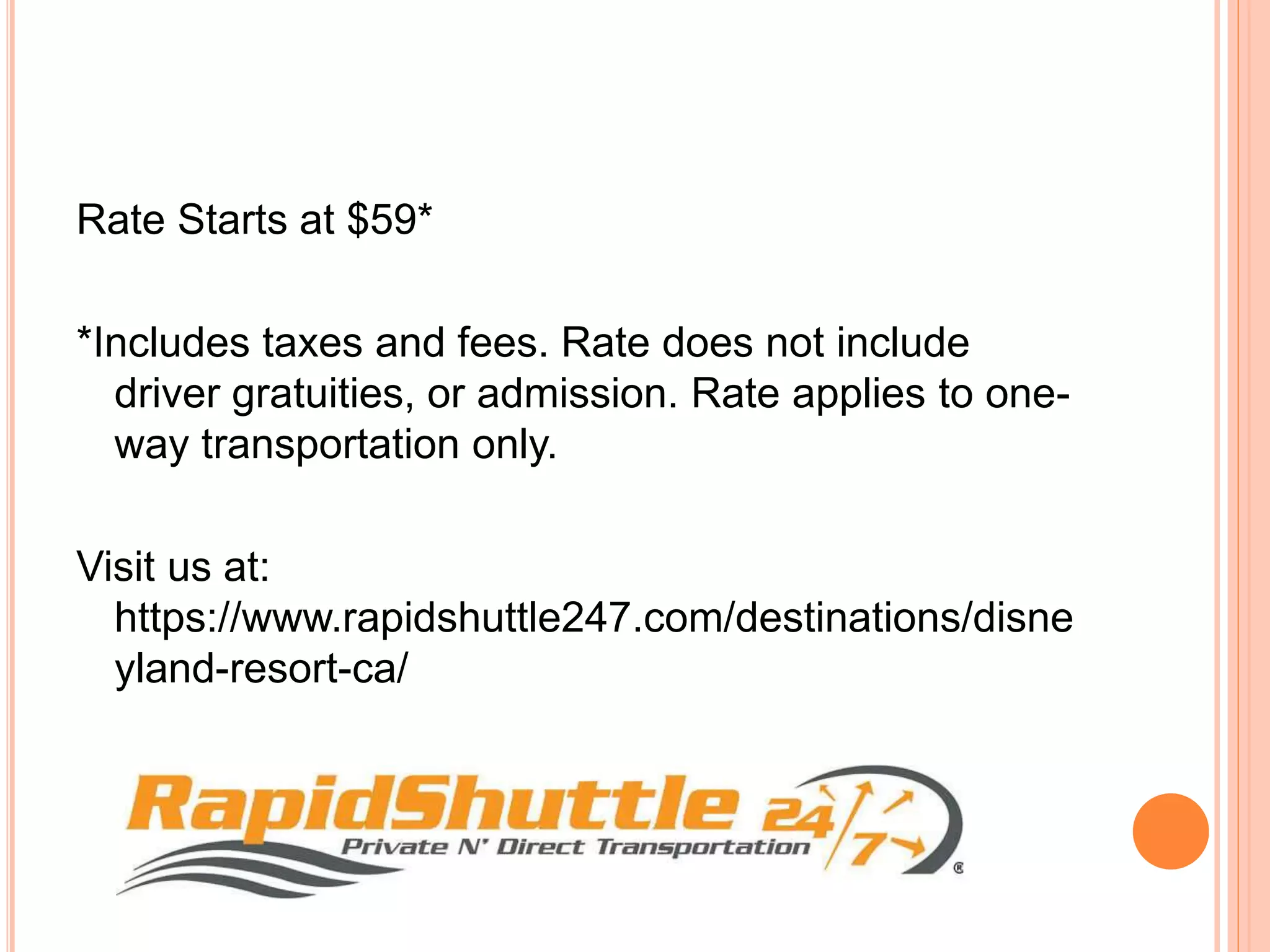 Destination highlights disneyland | PPT