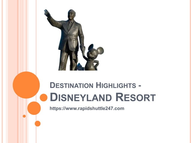 Destination highlights disneyland | PPT