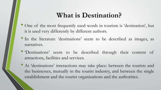 Destination introduction | PPTX