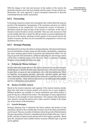 Destination Life Cycle (1).pdf | Travel Preparation and Advice | Travel