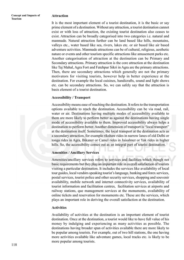 Destination Life Cycle (1).pdf | Travel Preparation and Advice | Travel