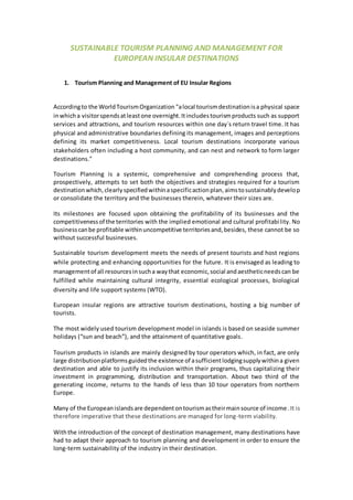 Destination management | PDF