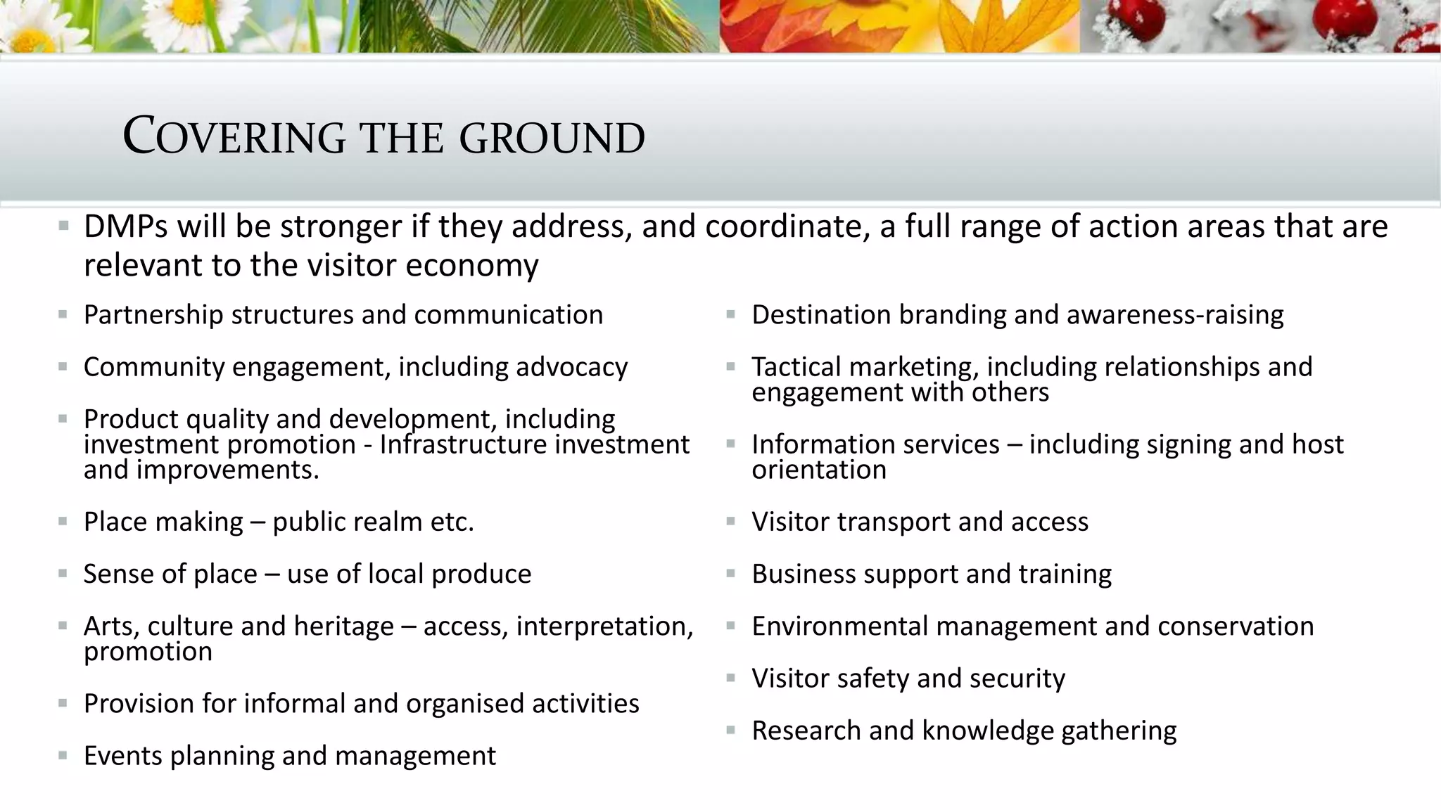 Destination management planning | PPTX