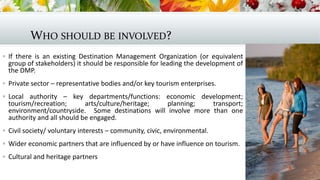 Destination management planning | PPTX