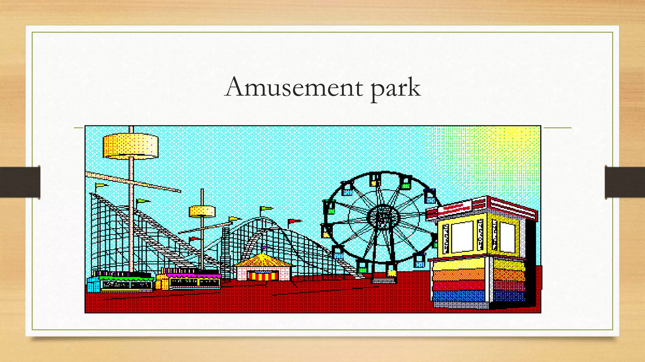 How to create an amusement park | PPTX | Amusement and Theme Parks ...