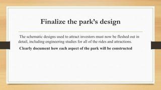 How to create an amusement park | PPT