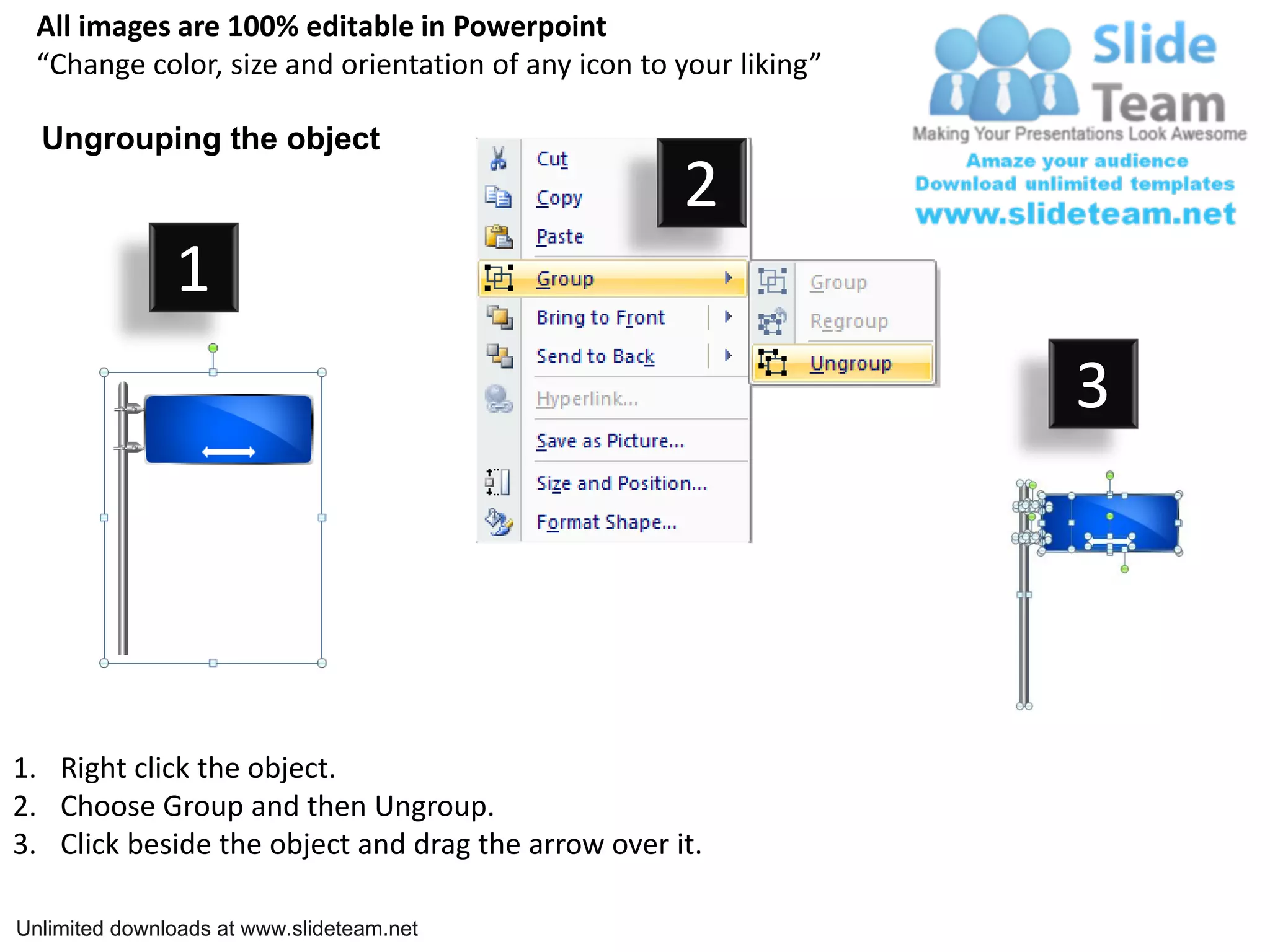 Destination roadway power point slides and ppt diagram templates | PPT